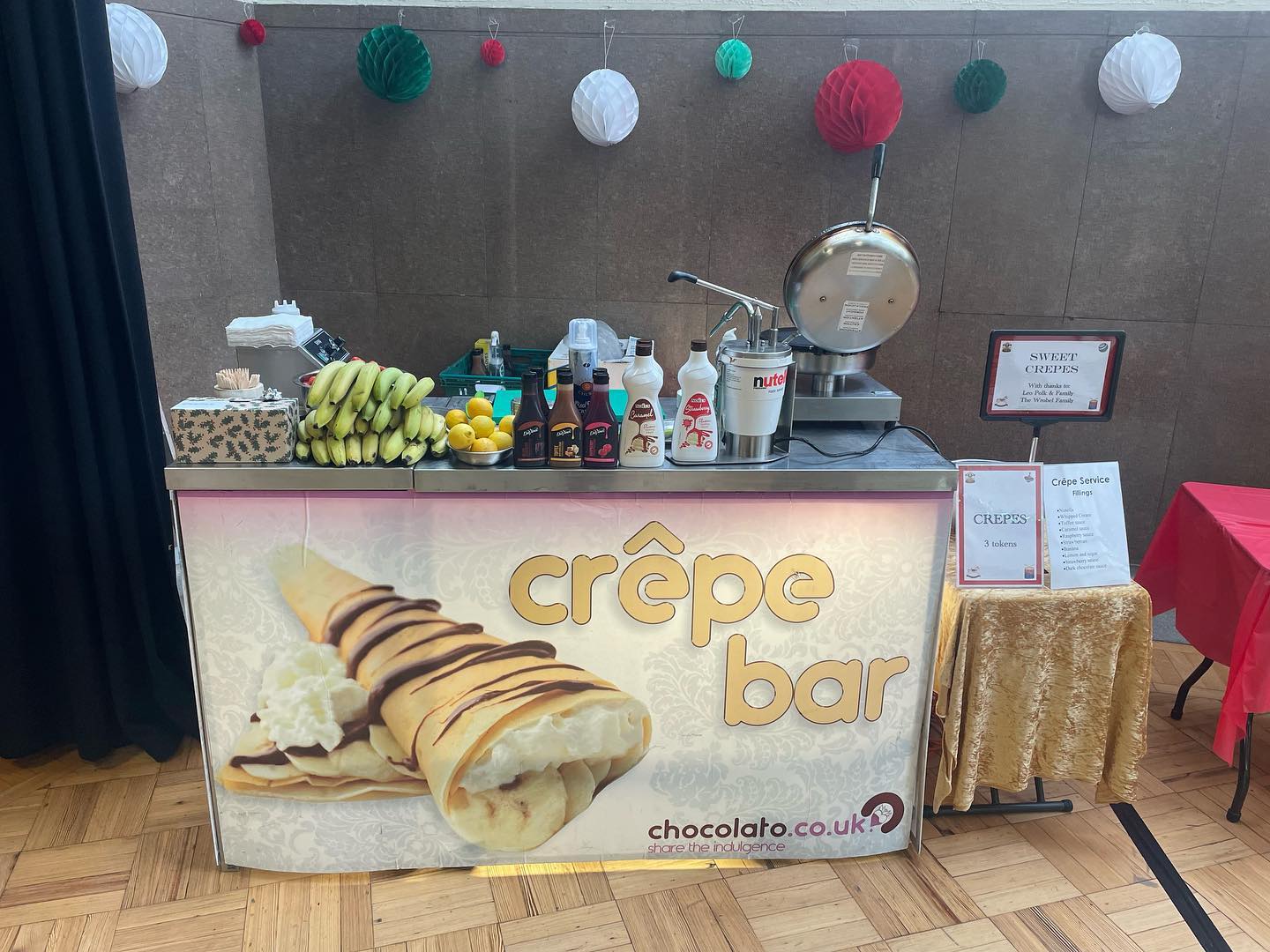 Crepes at Westminster - Chocolato in London, Hertfordshire, Essex ...